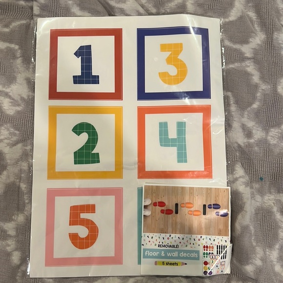 Target | Accents | Brand New Removable Floor And Wall Decals Includes ...